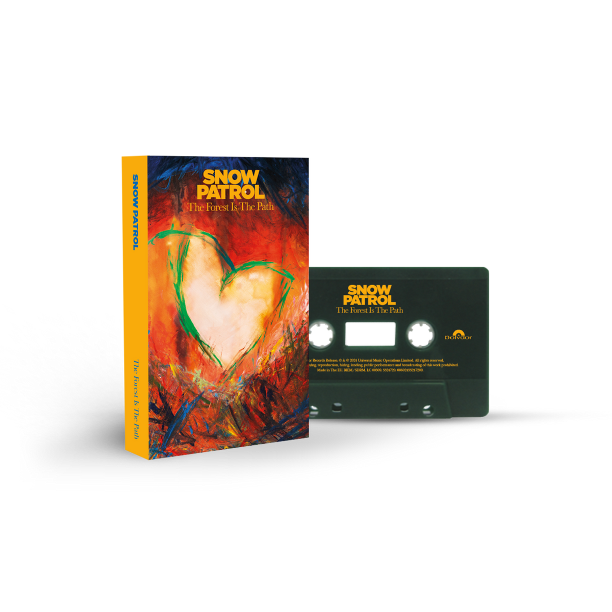 The Forest Is The Path Forest Green Cassette with Plantable Lyrics ...